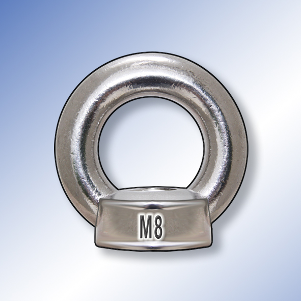 Ringmuttern M8 ähnlich DIN 582 gegossene Form A2 Edelstahl A4 Edelstahl | Ringmuttern ähnlich ...